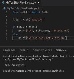 How To Check If File Exists Before Opening It In Python My Tec Bits