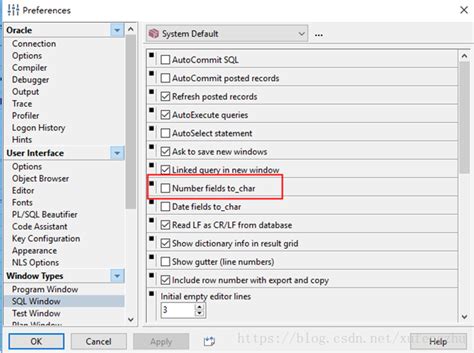 pl sqlnumber值科学记数显示转换设置 plsql12查询出的结果有科学计数法 csdn博客