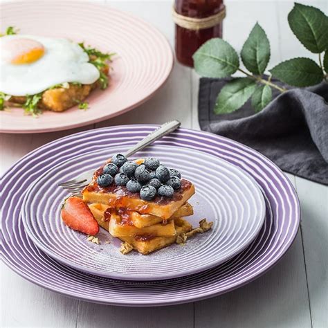 간단한 솔리드 디너 플레이트 유럽 라운드 스테이크 접시 서양 음식 트레이 세라믹 디저트 샐러드 파스타 플레이트 식기 크리스마스 선물dishes And Plates