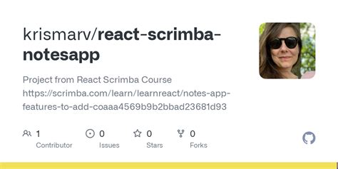 github krismarv react scrimba notesapp project from react scrimba course