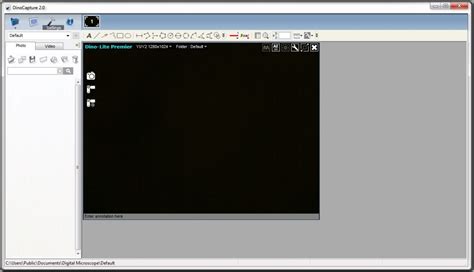 Dinocapture Software Window Is Black — Dino Lite Digital Microscope Americas