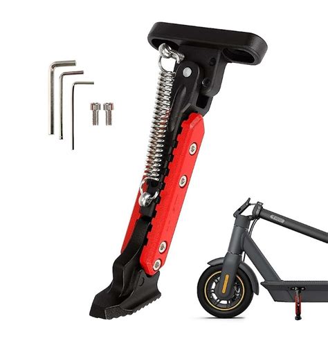 Ulip 스쿠터 킥스탠드 주차 스탠드 피트 서포트 교체 부품 Ninebot Max G30max G30lp 티몬