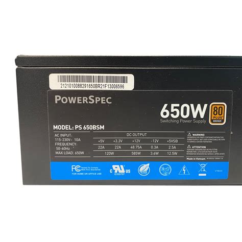 Powerspec Ps650bsm Serverworlds