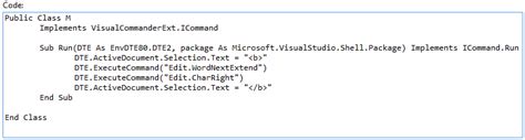 Visual Commander Modern Alternative To Visual Studio Macros