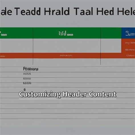How To Add A Header In Excel Anders Fogh