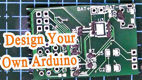design your own arduino and manufacture it from jlcpcb part1 youtube