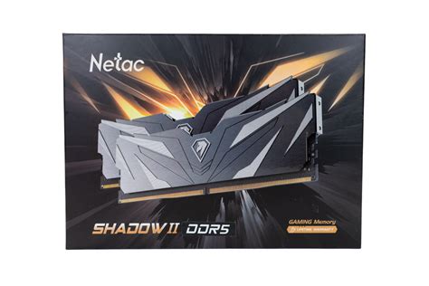 Netac Shadow Ii Ddr5 4800 2x 8 Gb Review Packaging And Contents Techpowerup