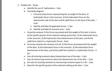 Solved Exam Fall Find The Specific Gravity Of The Chegg