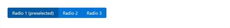 Bootstrap Radio Button