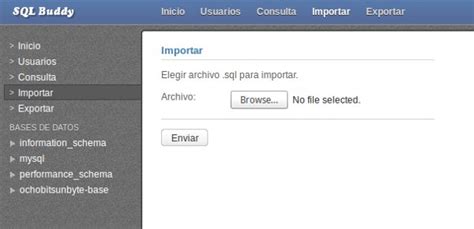 Sql Buddy Una Gran Herramienta Mysql Ochobitshacenunbyte