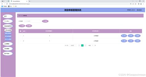 Java毕设项目案例实战ii基于javaspring Bootmysql的项目申报管理系统的设计与实现（开发文档数据库源码） Csdn博客