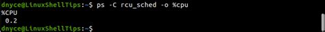 How To Get Cpu Usage Of One Single Process In Linux