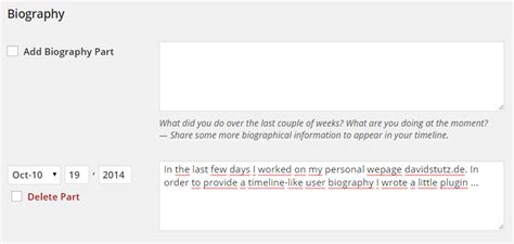 Wordpress Plugins Github And Biography • David Stutz