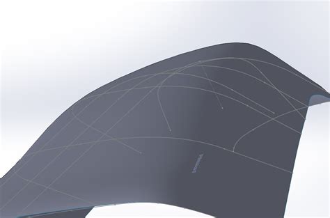 New To Surfacing And Im Creating A Few Profiles With Some Guide Curves Then Boundary Surface