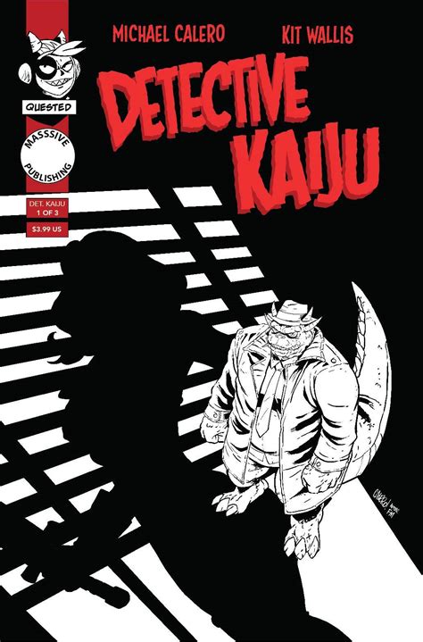 Detective Kaiju 1 Calero Homage Cover Fresh Comics