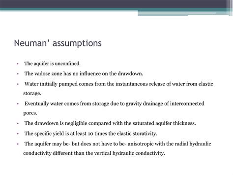 Non Equilibrium Equation For Unsteady Radial Flow Pptx Physics Science