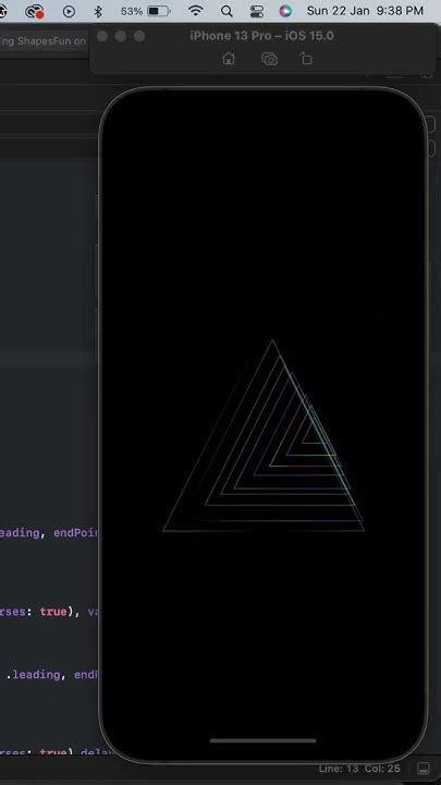 Swiftui Animation Triangle Gradient Swift Swiftui Youtube