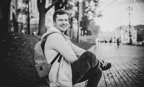 Ukrainian Guy At City Young Man At Street Stock Image Image Of