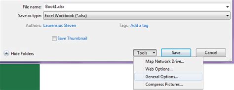 Cara Membuat Password Untuk File Microsoft Excel ~ A