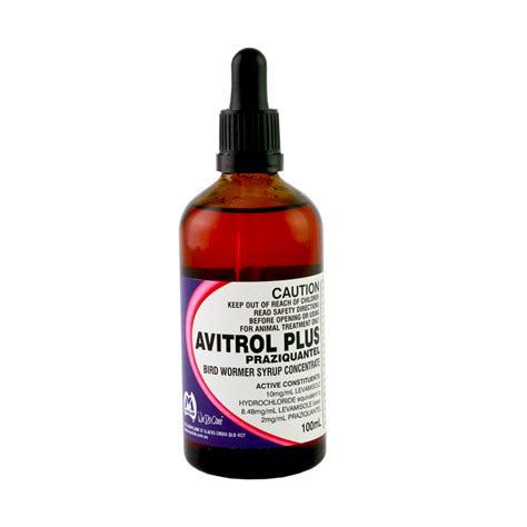 Avitrol Plus Bird Wormer Syrup Concentrate 100ml Vetwell Online Shop