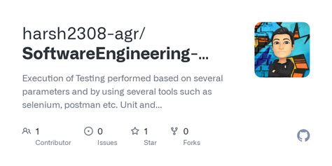 github harsh2308 agr softwareengineering testing execution of