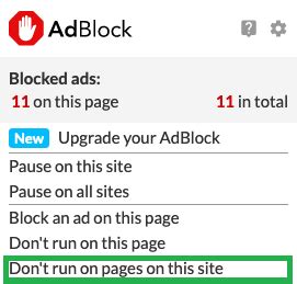 How To Turn Off Adblock Wp Tptr Dev