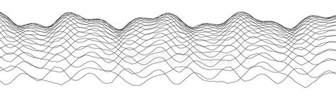 Abstract Wave Pattern Design For Modern And Creative Art Projects Stock