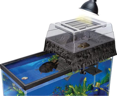 Penn Plax Reptology Turtle Topper Above Tank Basking Platform That
