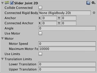 Unity Manual Slider Joint D