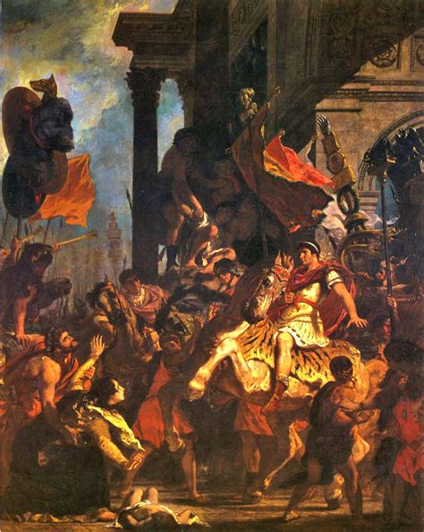 The Justice Of Trajan Delacroix 1840