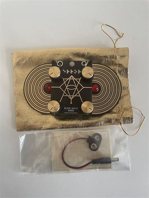 Error Instruments Blind Noise Nano Gold Desktop Reverb