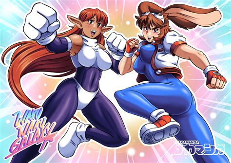 Nakamanga Makihara Arina Roomi Galaxy Fight Sunsoft Waku Waku 7