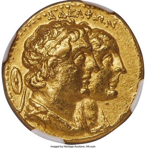 Ancients Ptolemaic Egypt Ptolemy Ii Philadelphus 285 4 246 Bc Lot 35156 Heritage Auctions