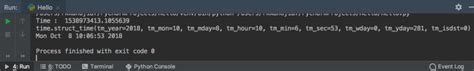 Python Time Function Timestamp Time Milli Seconds Now Eyehunts