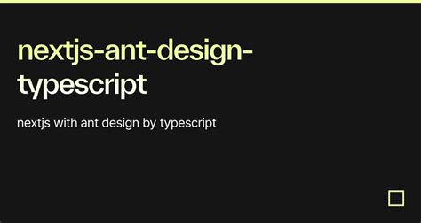 nextjs-ant-design-typescript - Codesandbox