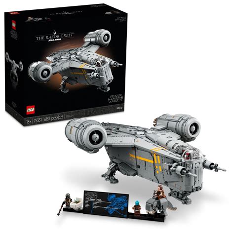 Lego Star Wars Collectible The Mandalorian The Mythrol Starship Model Kit