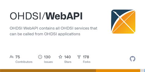 Github Ohdsi Webapi Ohdsi Webapi Contains All Ohdsi Services That Can Be Called From Ohdsi