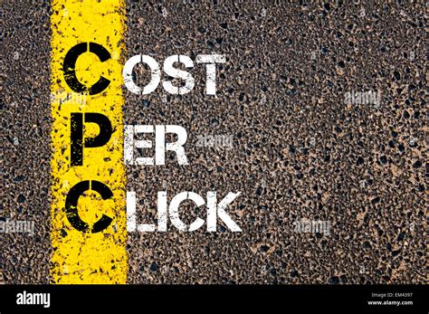 Acronym CPC Cost Per Click Stock Photo Alamy