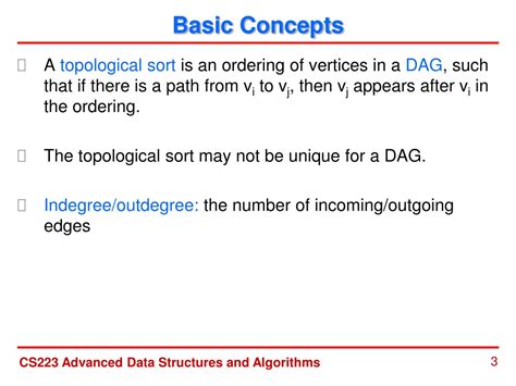 Ppt Comprehensive Overview Of Topological Sorting Algorithms
