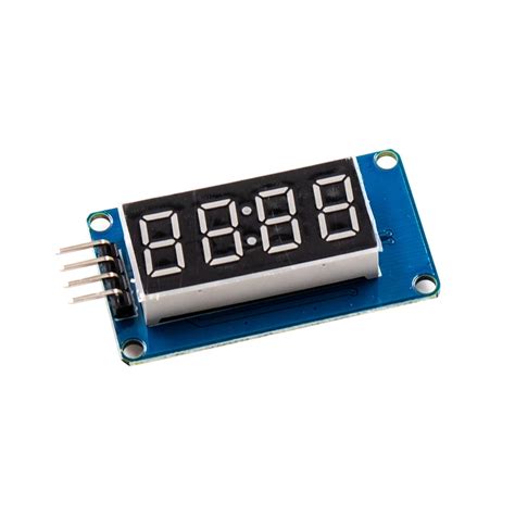 Tm1637 Led Display Module For Arduino 7 Segment 4 Bits 0 36 Inch Clock