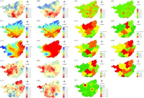 Spatial Temporal Distribution Of Driving Factors A Zr B