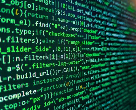 Programmer Working In A Software Develop Company Office Html And Css Code Developing Screenshot