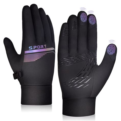 Vbiger Winter Gloves For Men Women Unisex Warm Gloves Anti Slip Touch