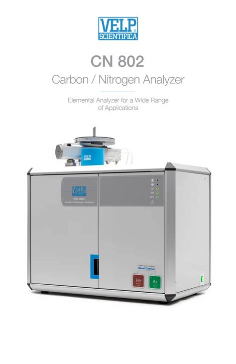 Velp Carbon Nitrogen Analyzer Model Namenumber Cn 802 At ₹ 100000 In