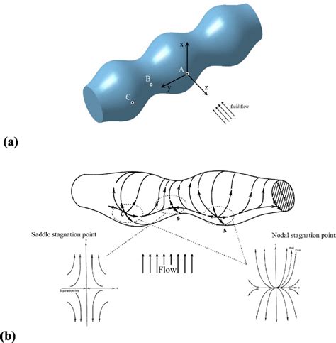 Schematic Of Problem A And Plan View Of Streamlines B Download Scientific Diagram