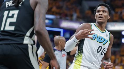 Pacers Bennedict Mathurin Shines In Nba Playoffs Debut Indianapolis News Indiana Weather