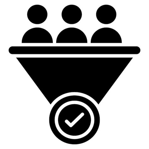 Premium Vector Conversion Rate Glyph Solid Black Illustration