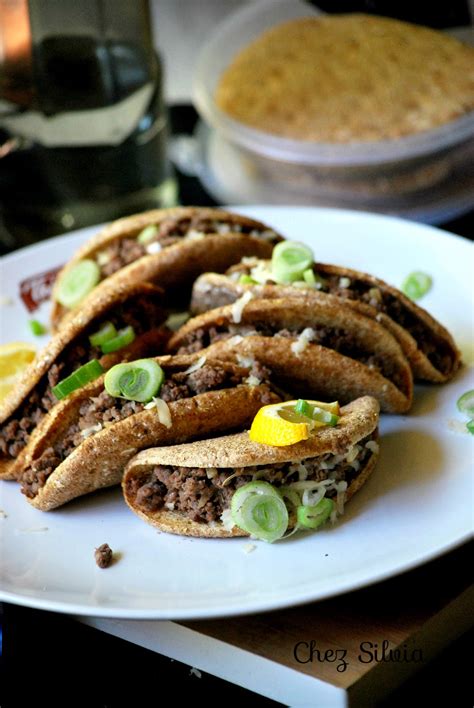Taco Thins De Ternera — Chez Silvia