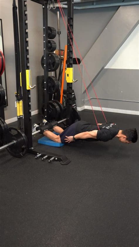 Nordic Hamstring Curl Band Assist Barbell P Rehab