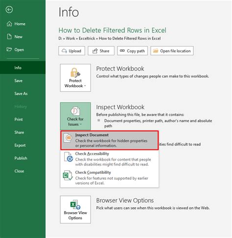 How To Delete Filtered Rows In Excel Easy Ways